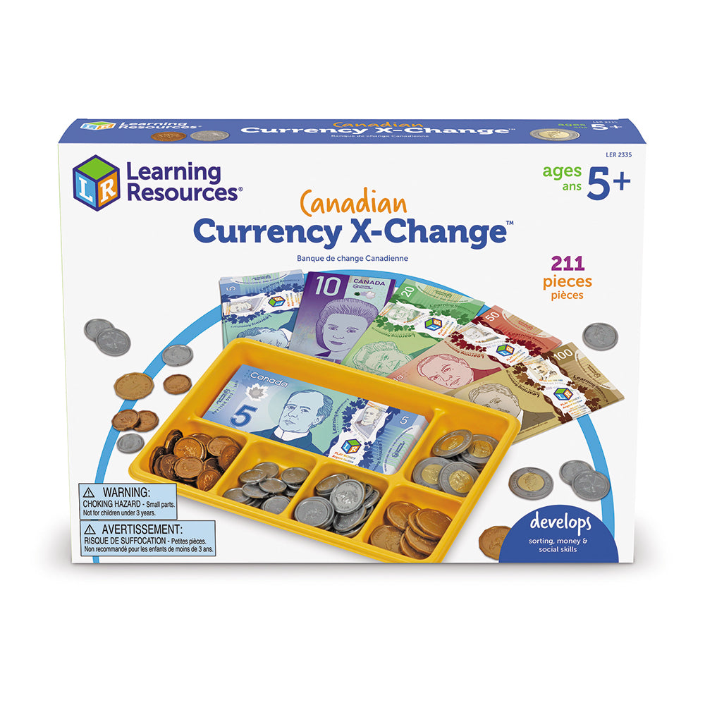 Learning Ressources - Jeu d'activités de la monnaie canadienne (argent ...