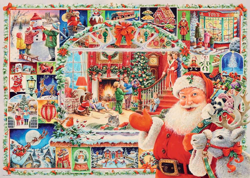 Casse-tête - Noël approche! (1000 pcs) – L'atelier de Charlotte