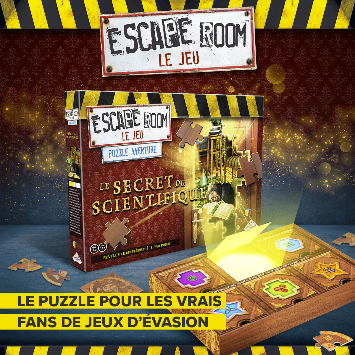 Escape de room - Puzzle aventure - Le secret du scientifique – L ...