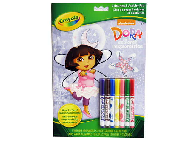crayola giant coloring pages dora the explorer
